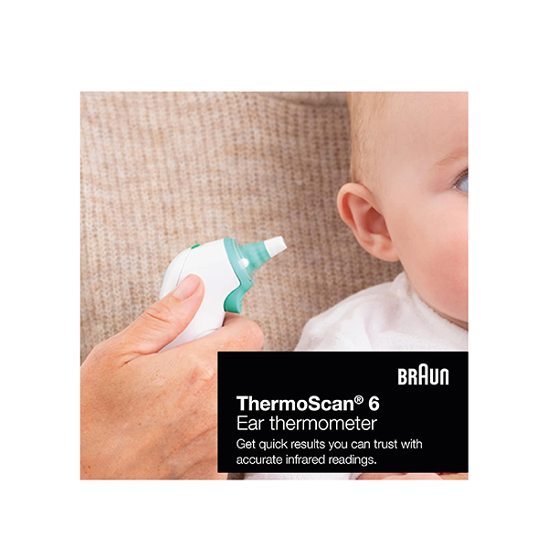 UTC . Braun EAR Thermoscan IRT6515 W/FEVER INSIGHT