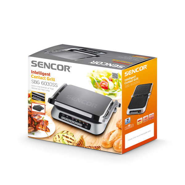 UTC . Sencor SBG6030SS Smart Contact Grill