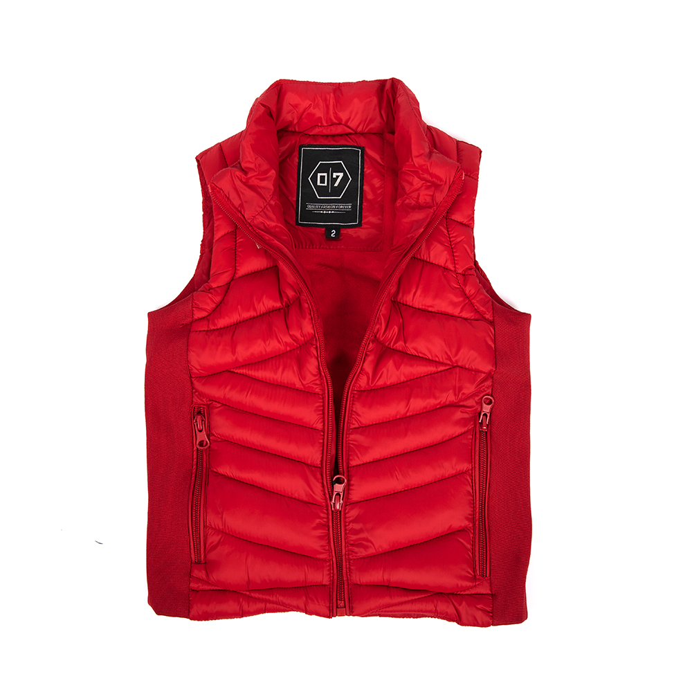 UTC . Boy Puffer vest, Red