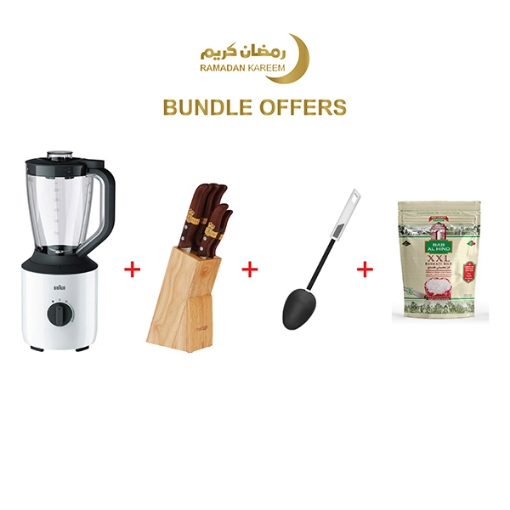 UTC . Braun Jug Blender + Prestige Knife Block + Solid Spoon Teflon ...